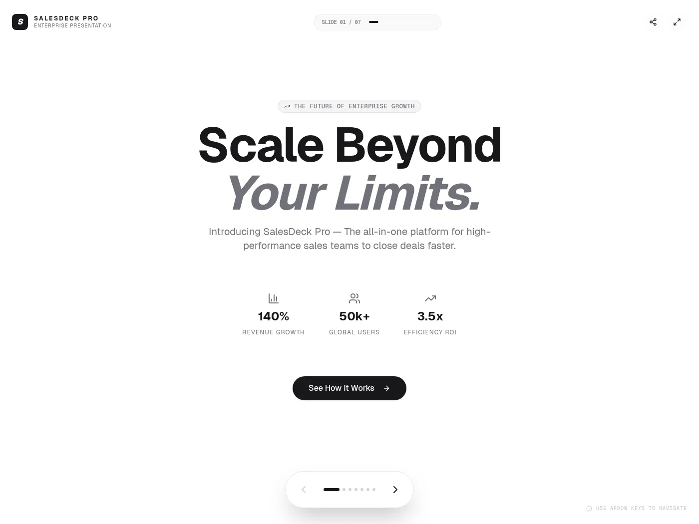 SalesDeck Pro
