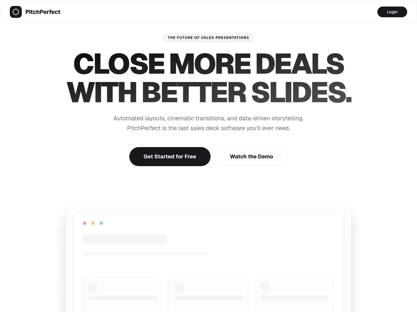PitchPerfect Slides