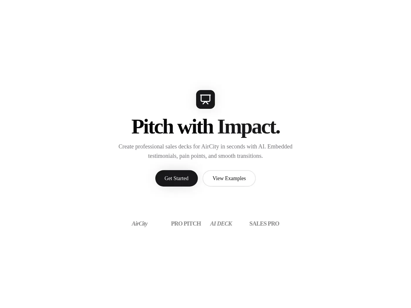 Sales Pitch Deck Pro