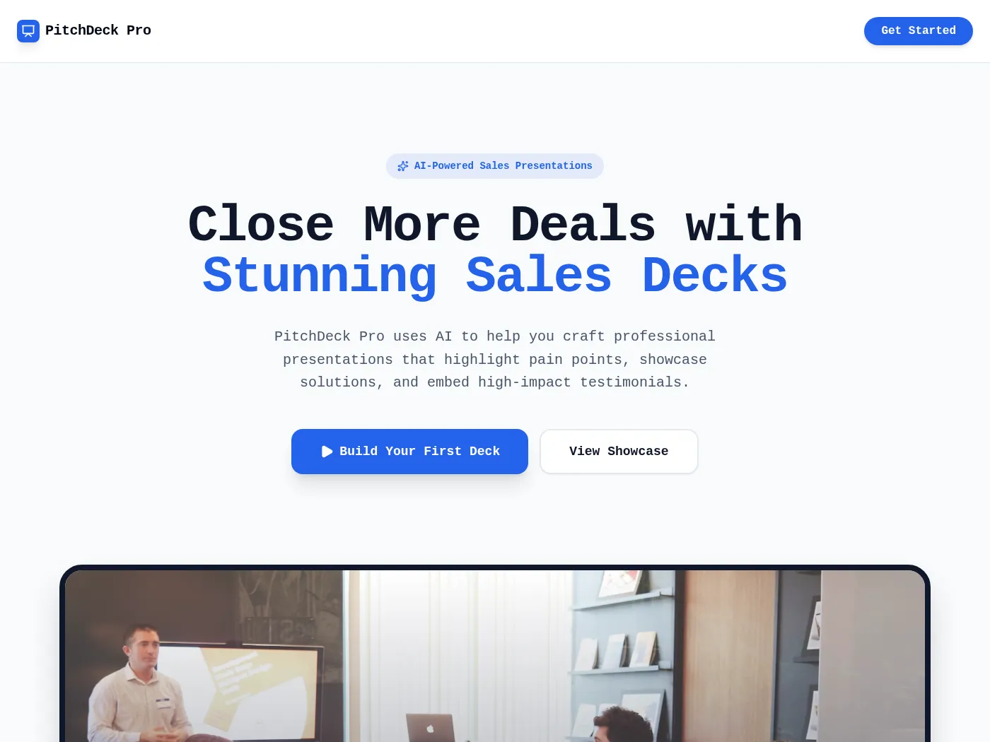PitchDeck Pro