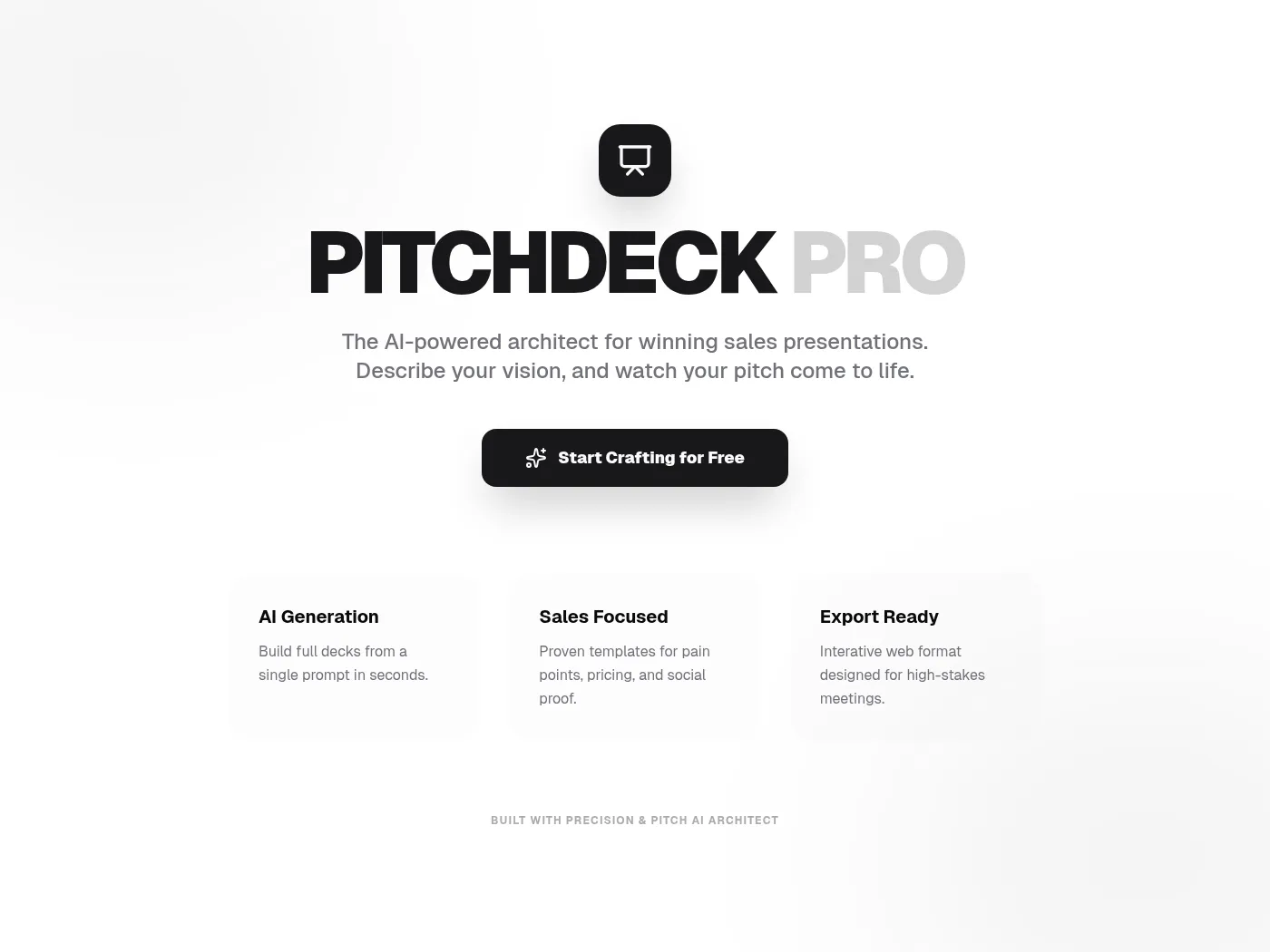 PitchDeck Pro