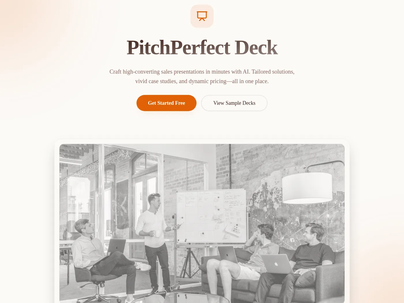 PitchPerfect Deck