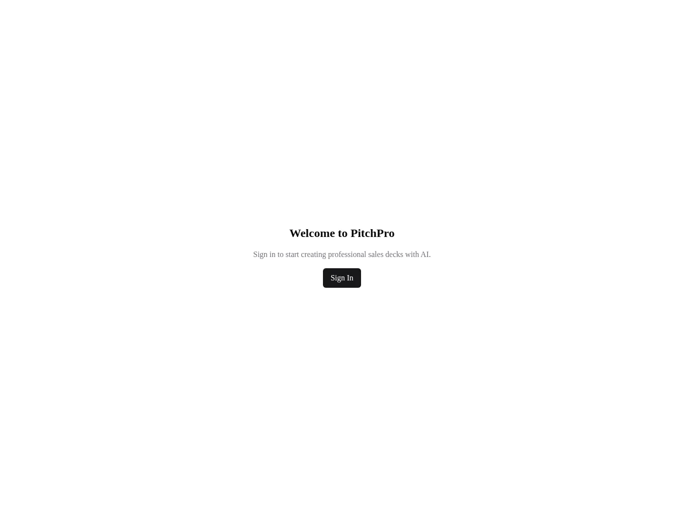 PitchPro Presenter