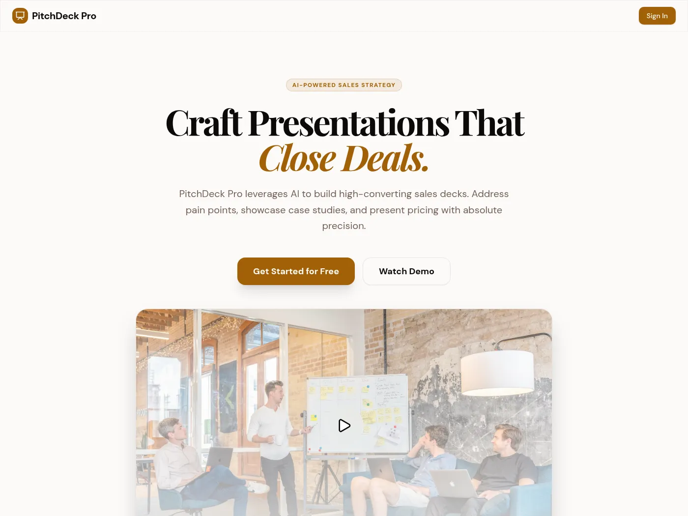 PitchDeck Pro