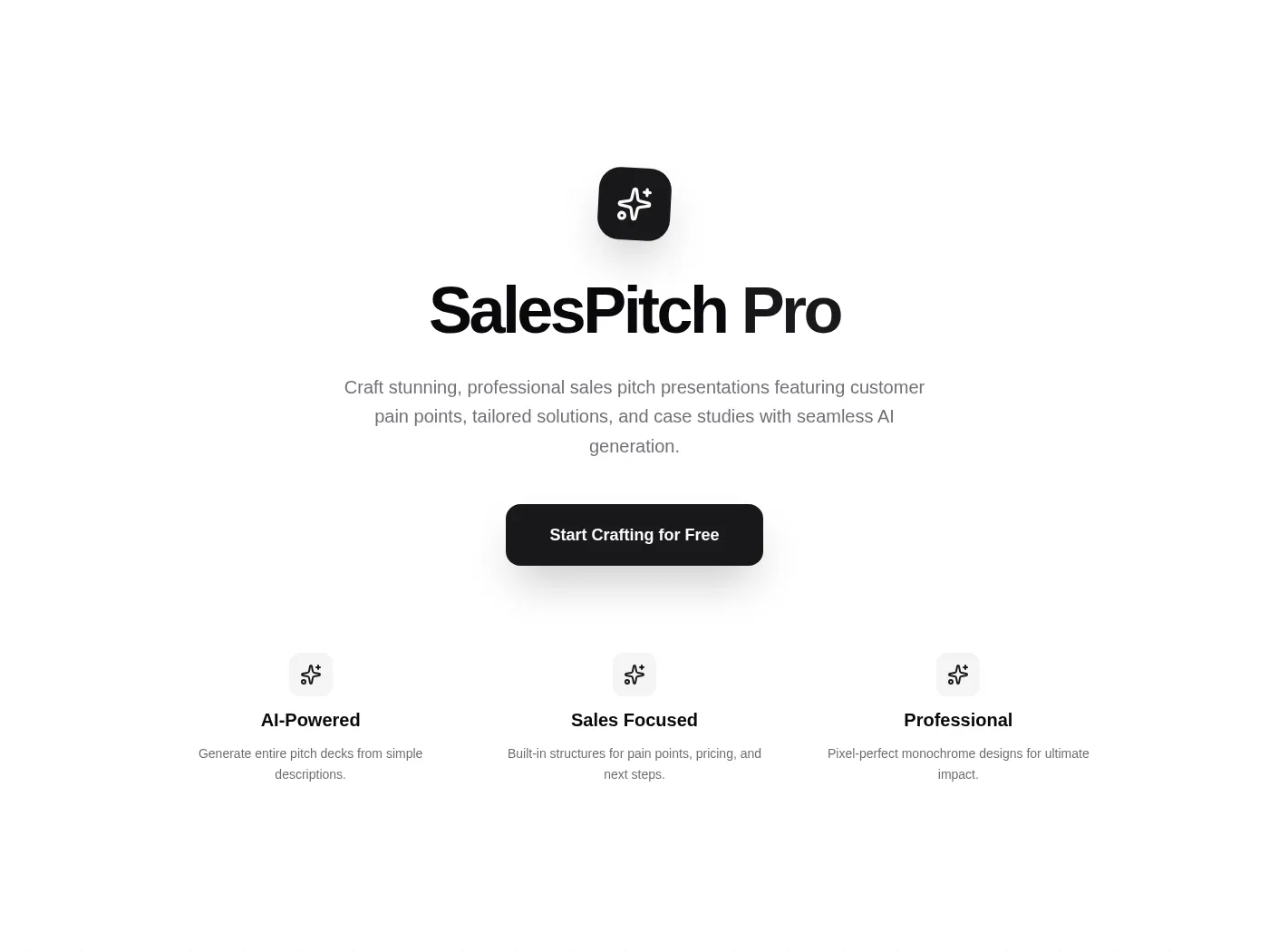 SalesPitch Deck Pro
