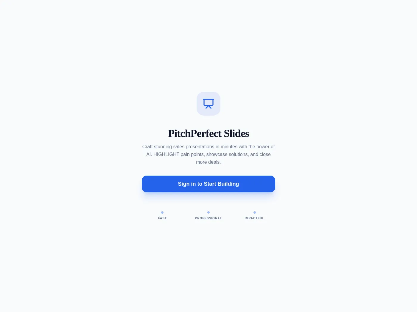 PitchPerfect Slides