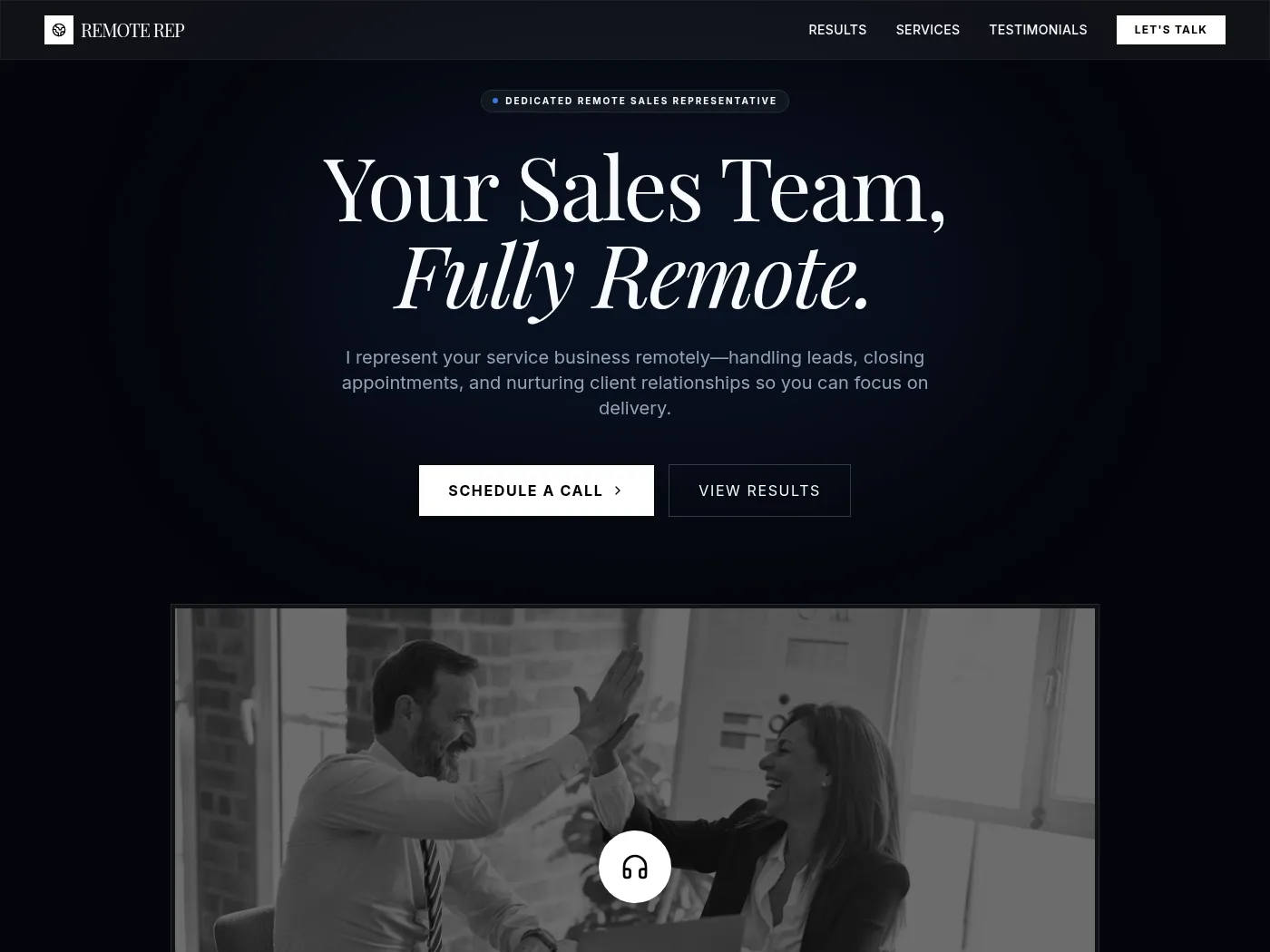 Sales Closer Portfolio