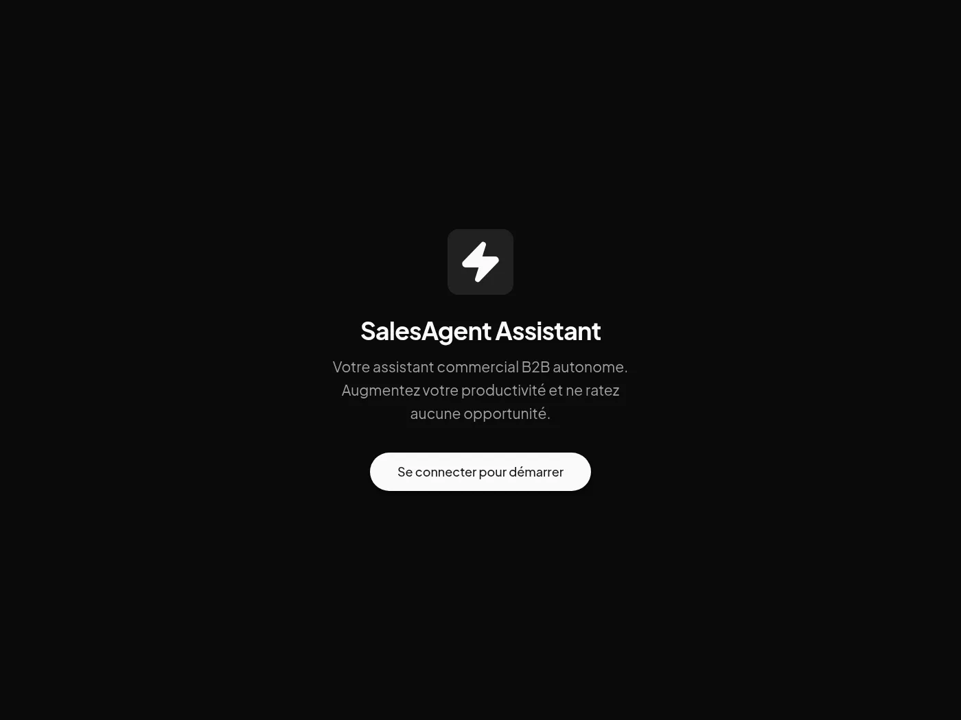 SalesAgent Briefing Assistant