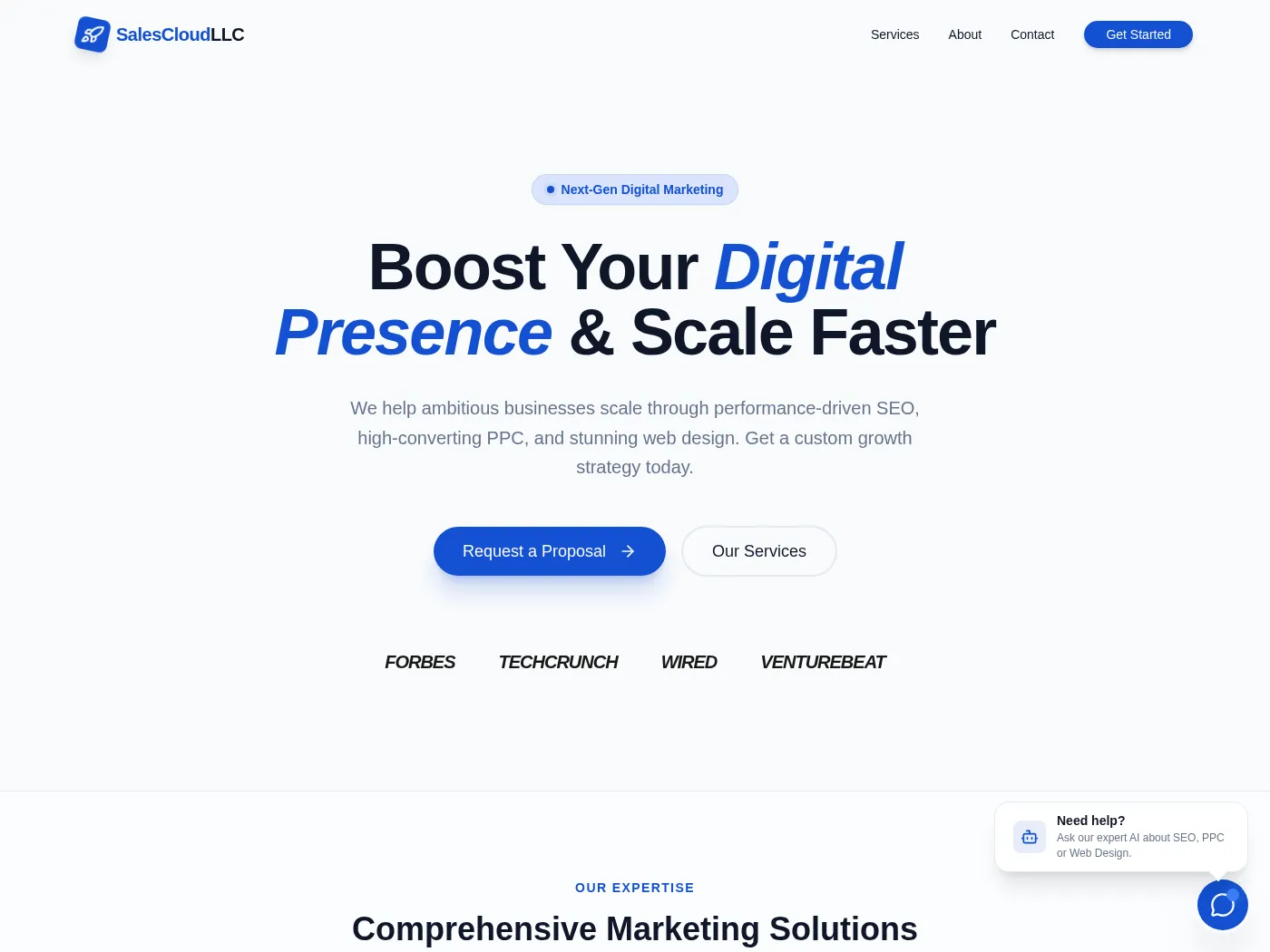SalesCloud Chatbot