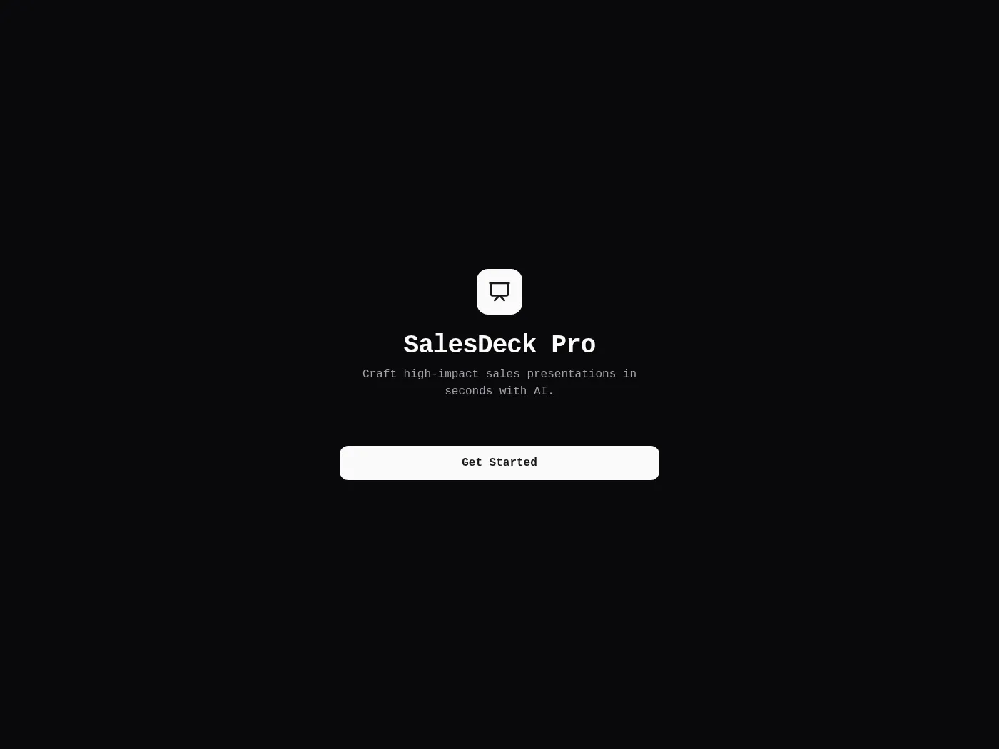SalesDeck Pro