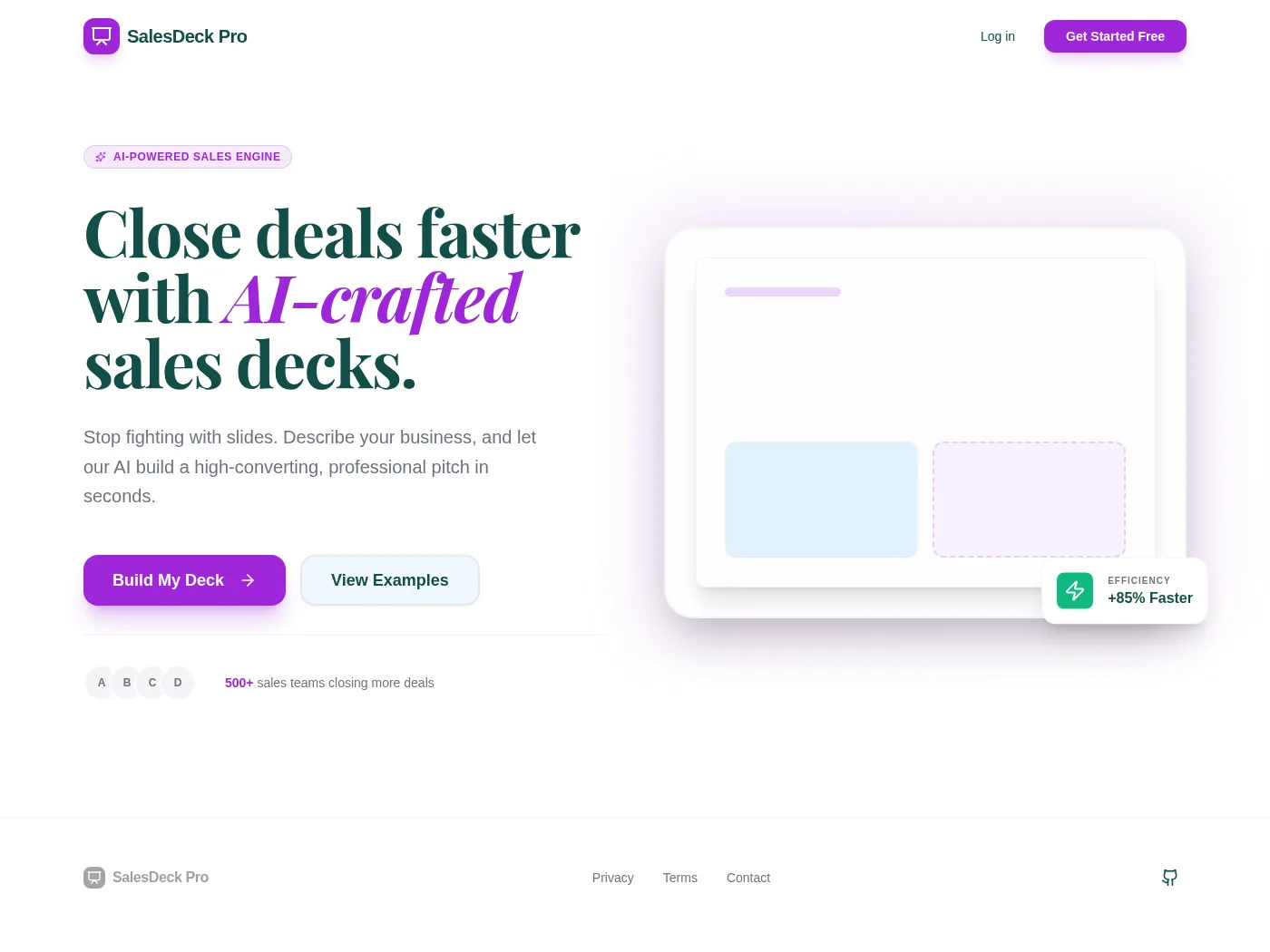 SalesDeck Pro