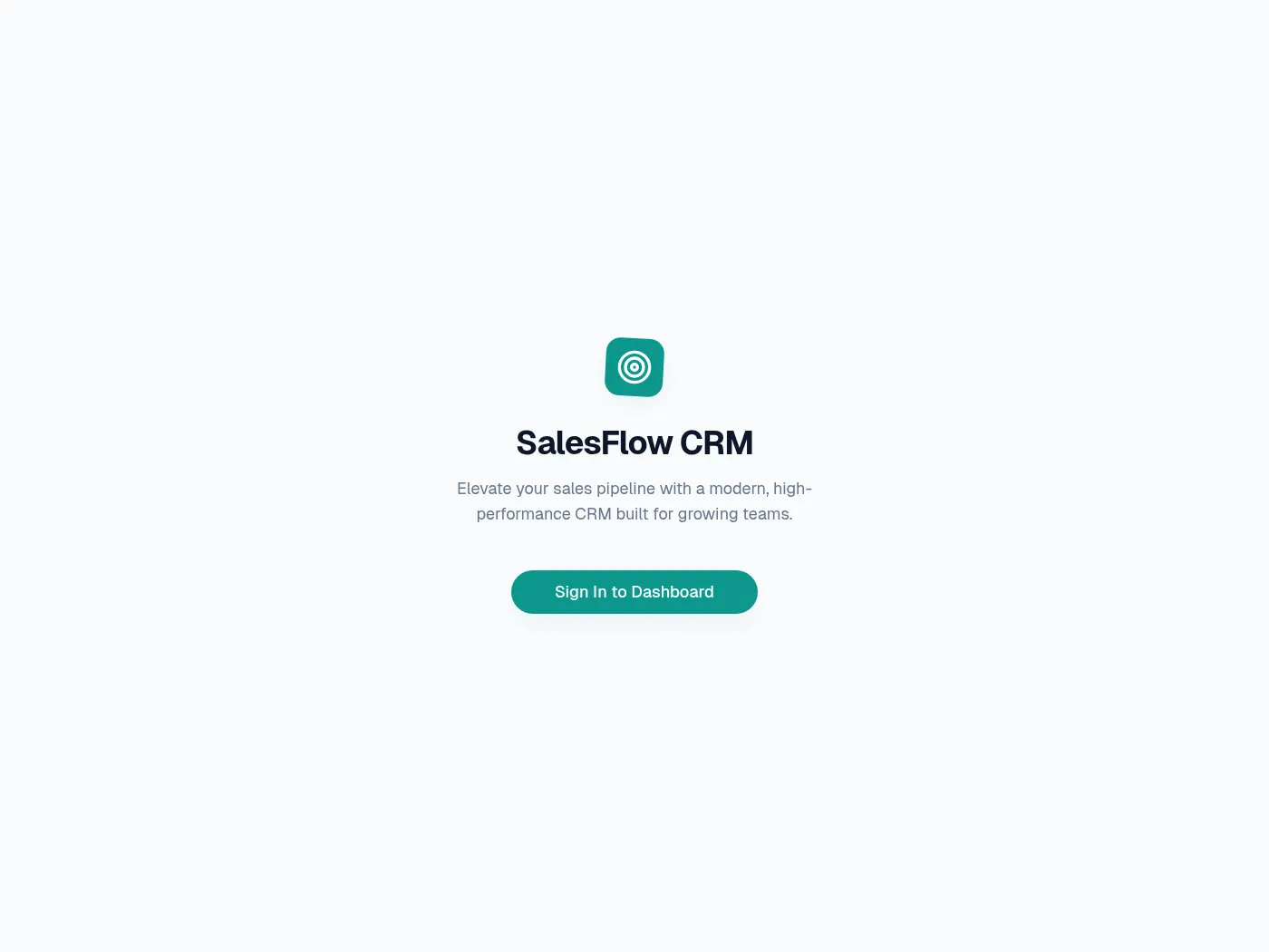SalesFlow CRM