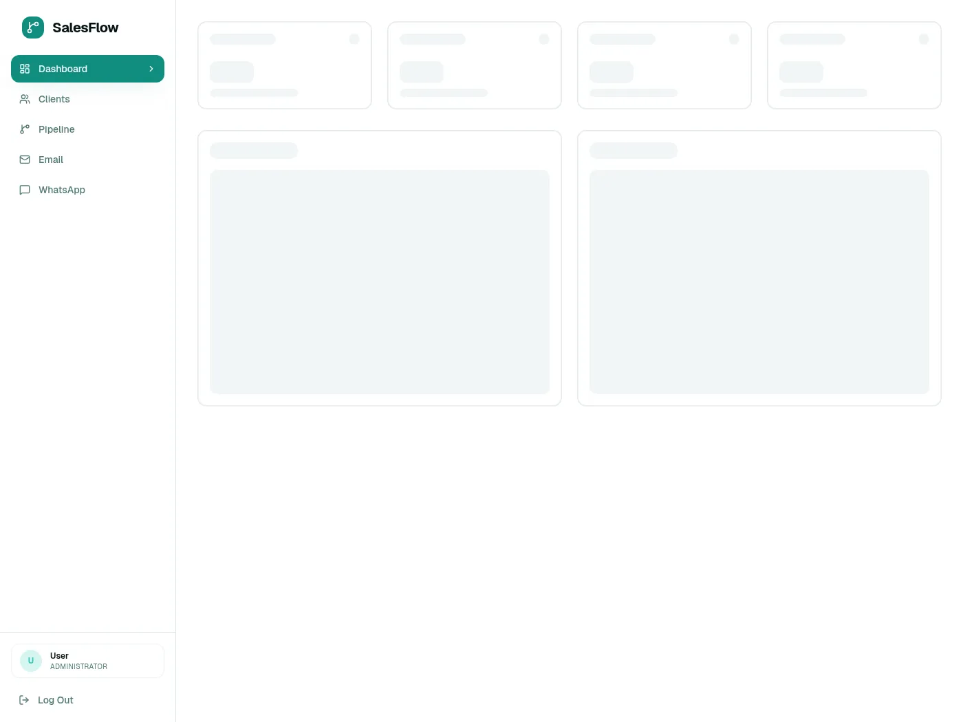 SalesFlow Dashboard