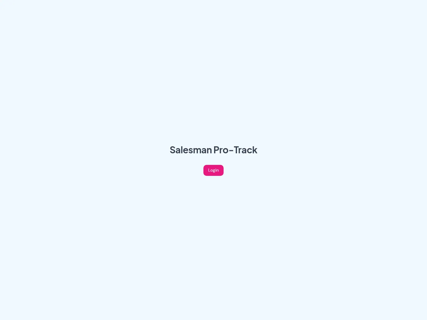 Salesman Pro-Track