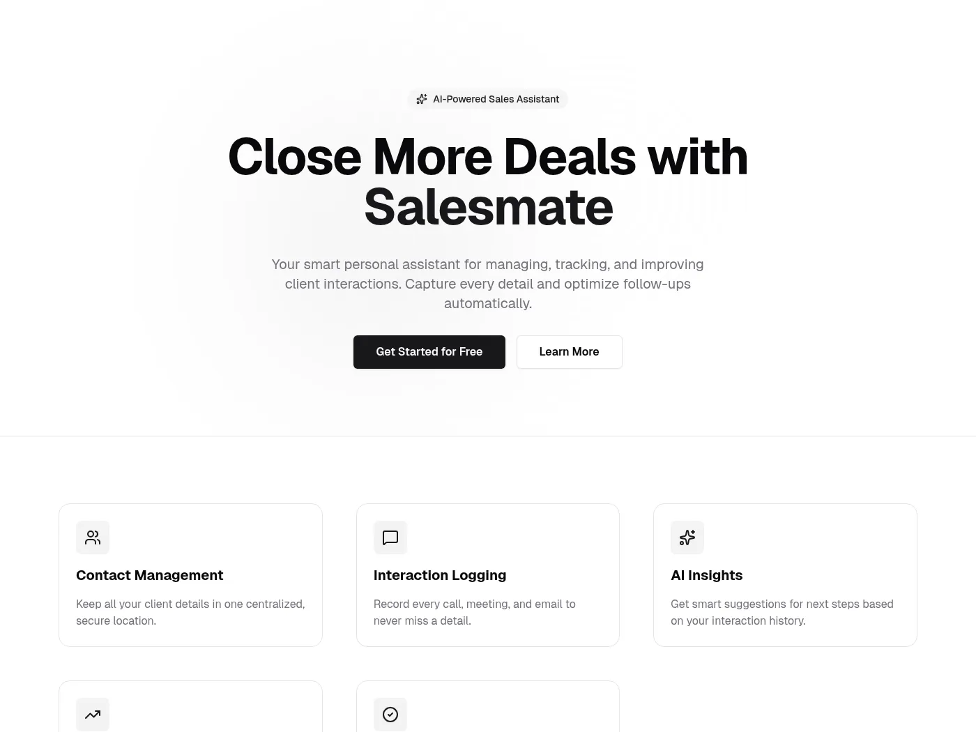 Salesmate CRM App