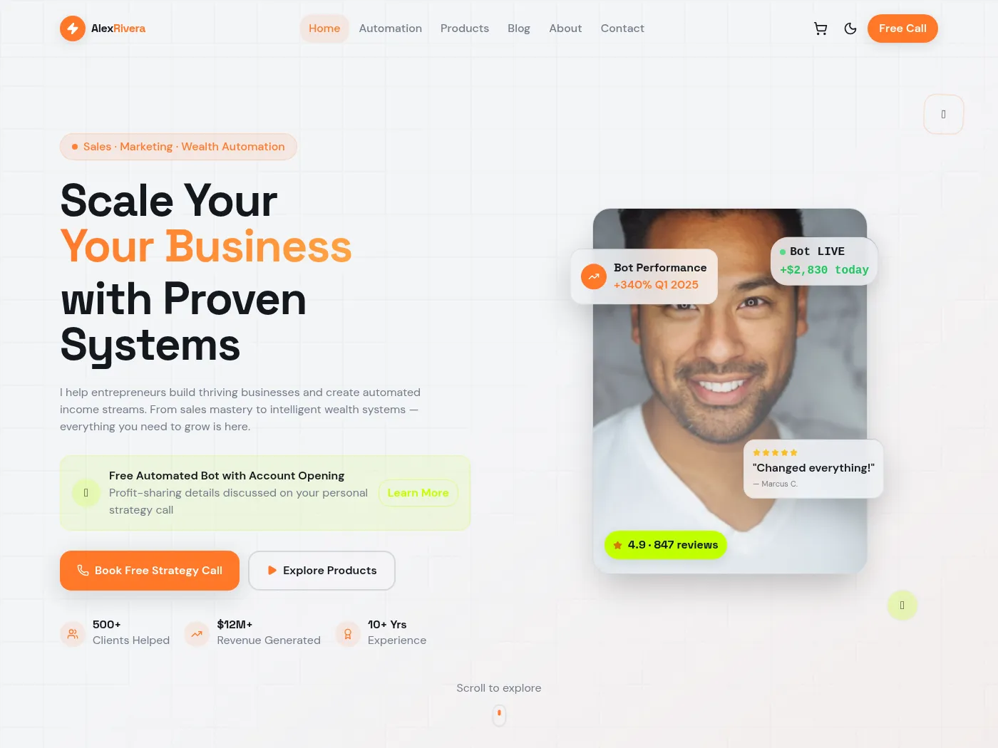 SalesPro Web Hub