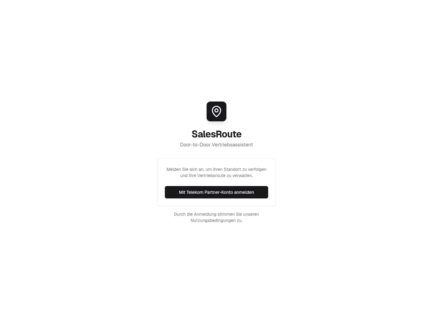 SalesRoute Assistant
