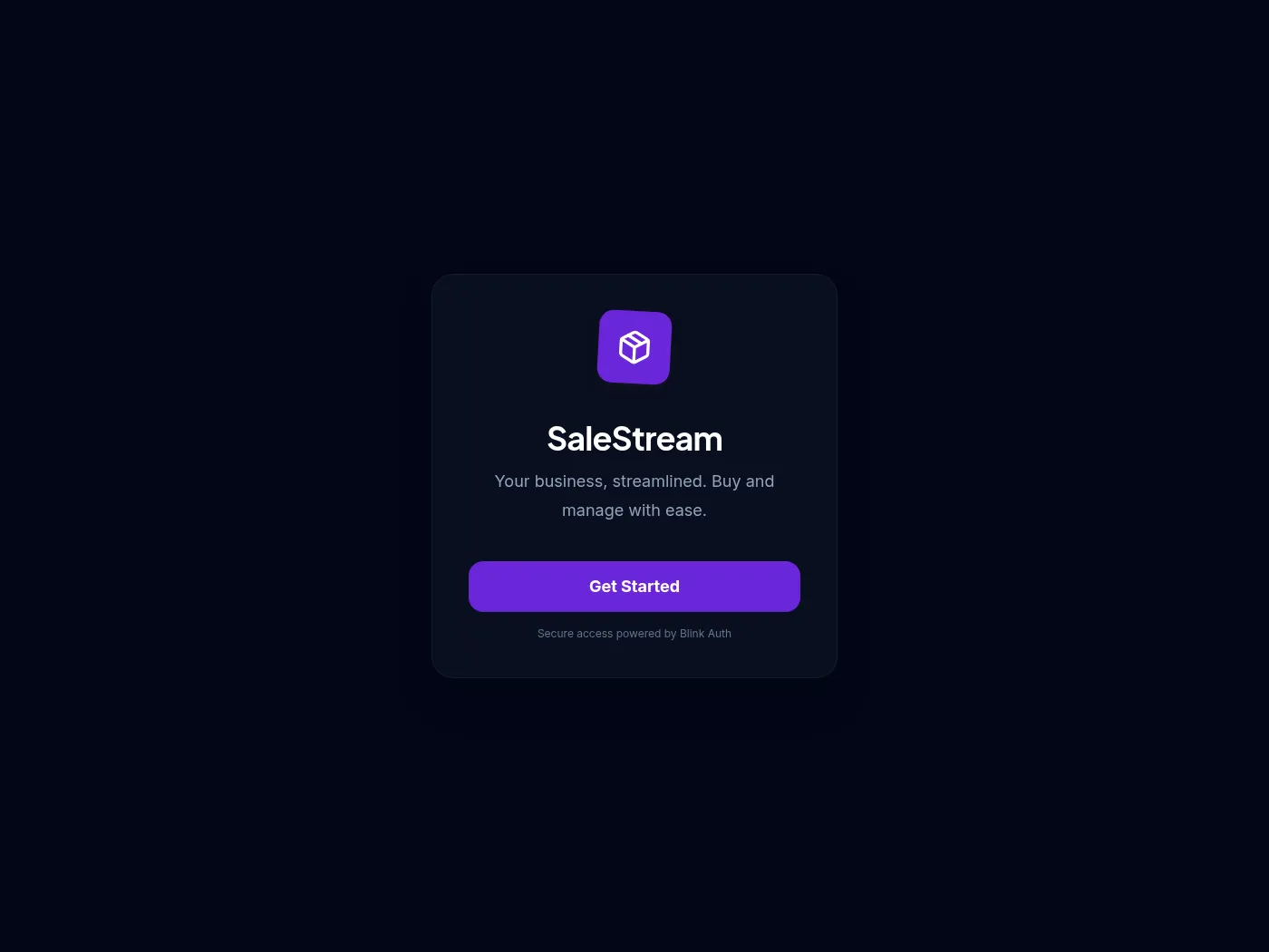 SaleStream Manager