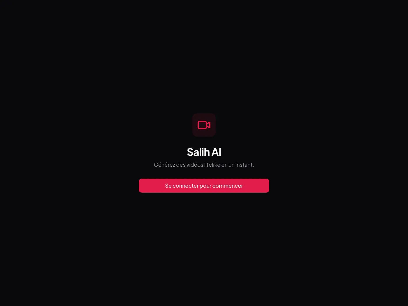 Salih AI Video Studio