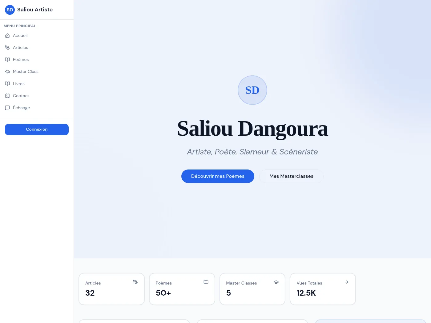Saliou Artiste Hub