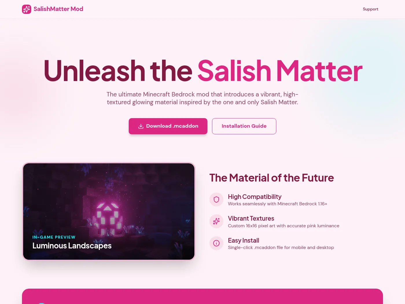 Salish Matter Mod