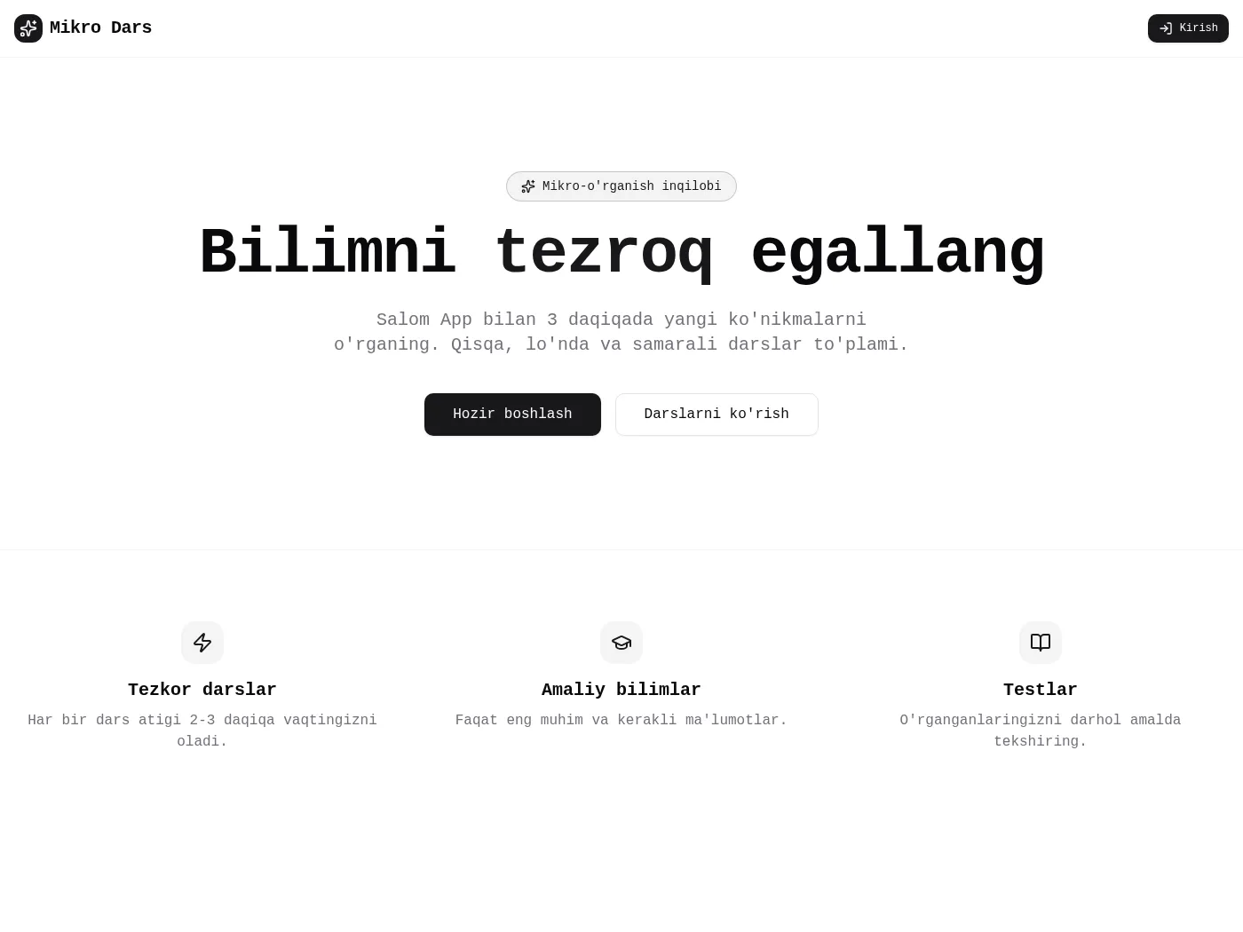 Salom App