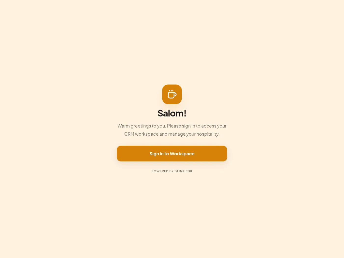 Salom Greeting App