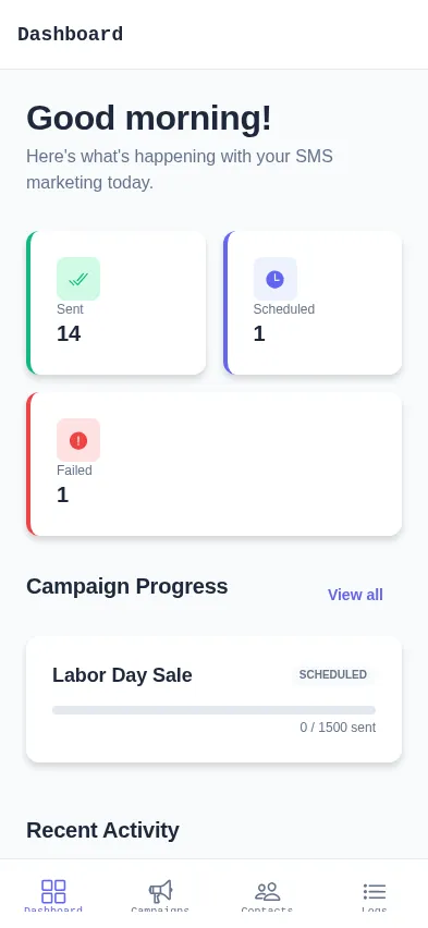 Salom Greetings App