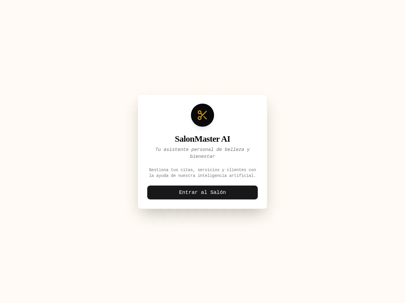 Beauty Salon Booking Agent