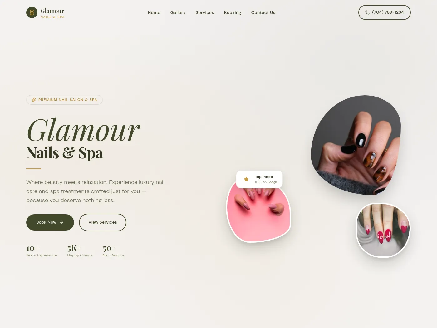Beauty Salon Booker