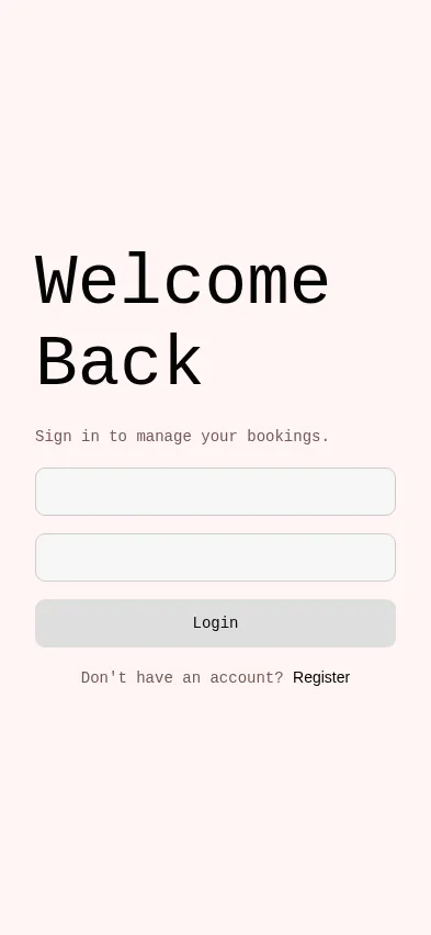 SalonEase Booking App