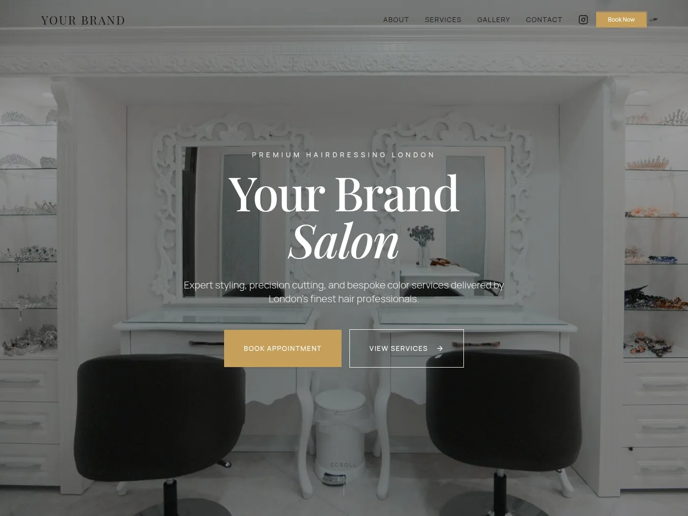 Your Brand Salon Site