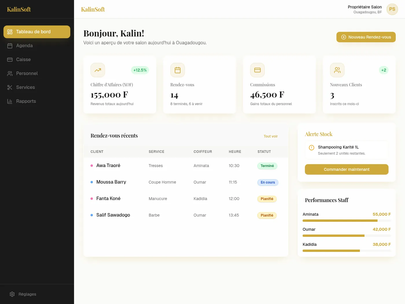 KalinSoft Salon Manager