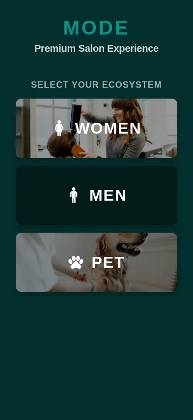 Mode Aware Salon App