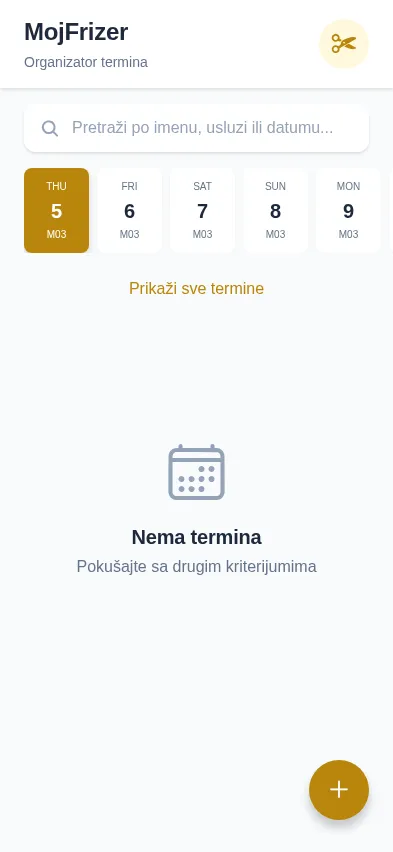 Salon Scheduler App