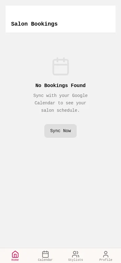Salon Scheduler Sync