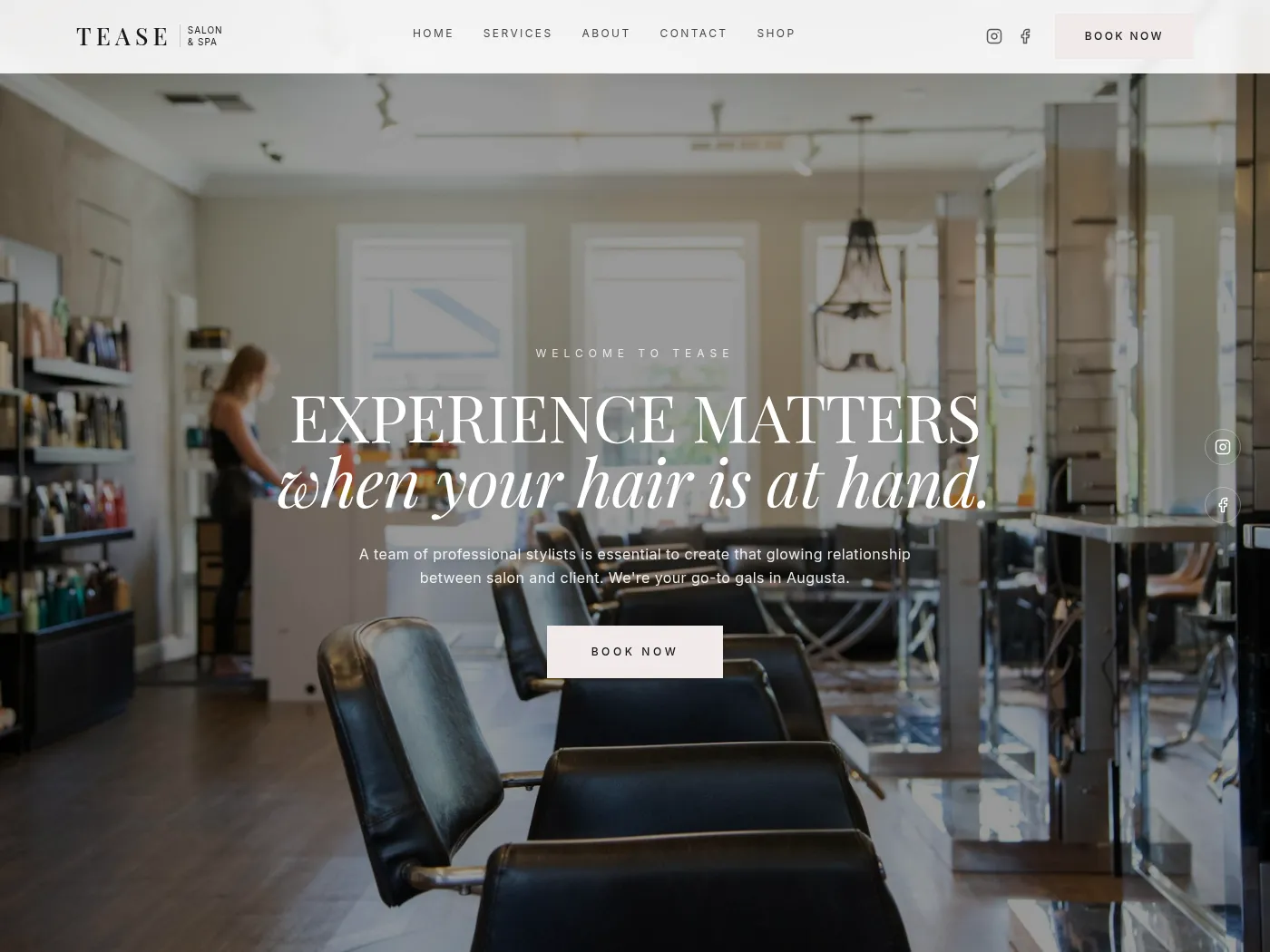 Salon Style Website