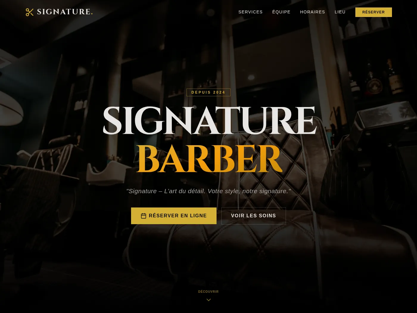 Salon Glamour Site