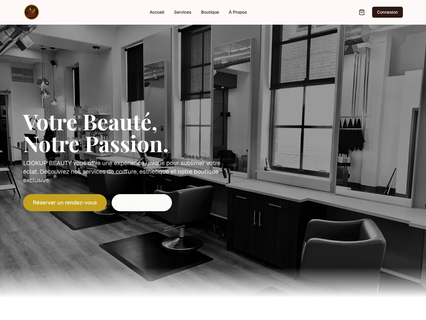 Beauty Salon WebShop