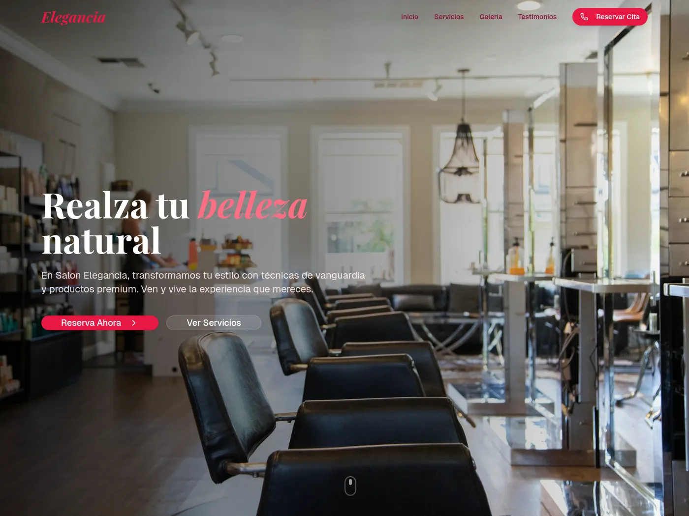 Salon Web Presence