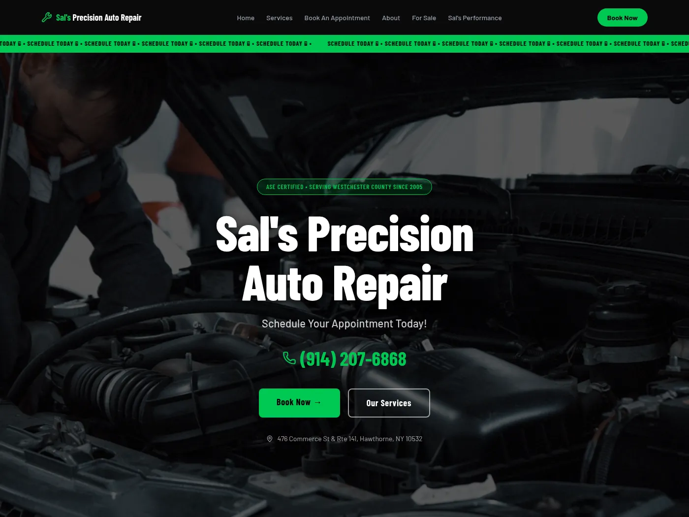 Sal's Auto Modern Site