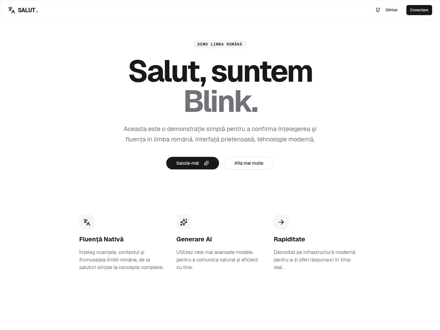 Salut Language Demo