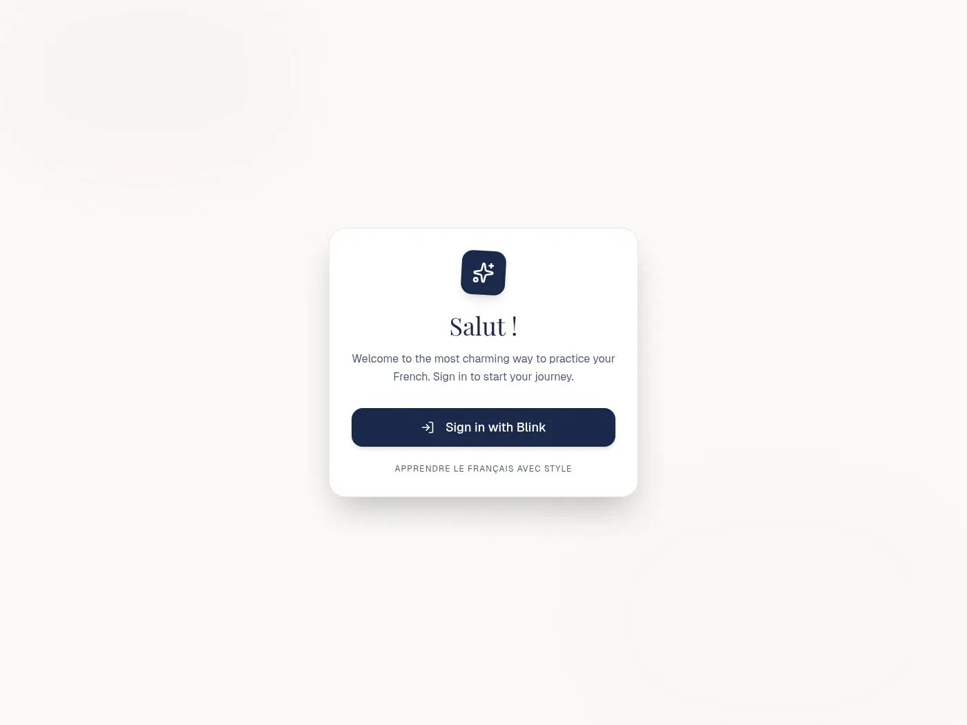 Salut Web Greeting