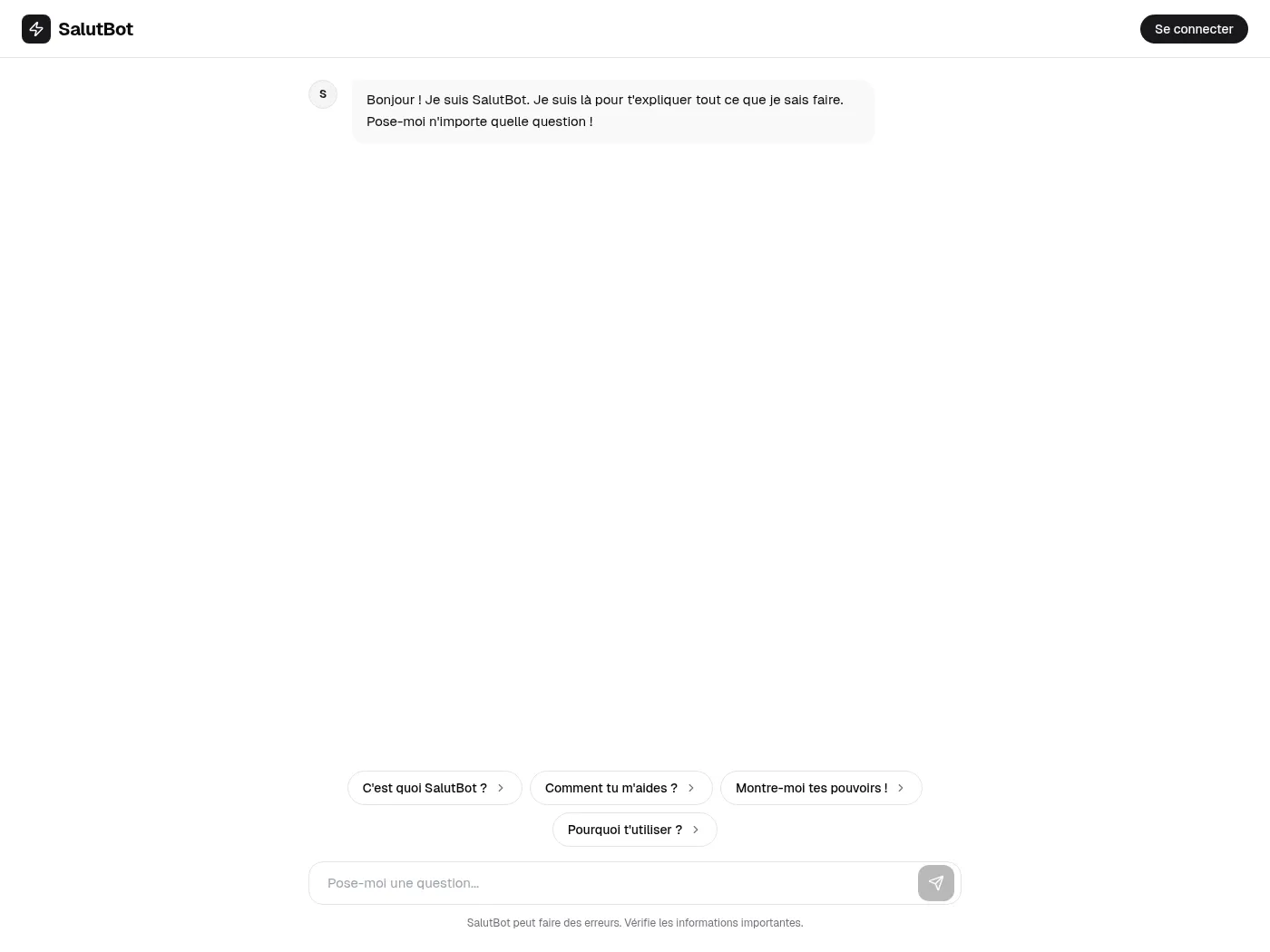 SalutBot Explainer