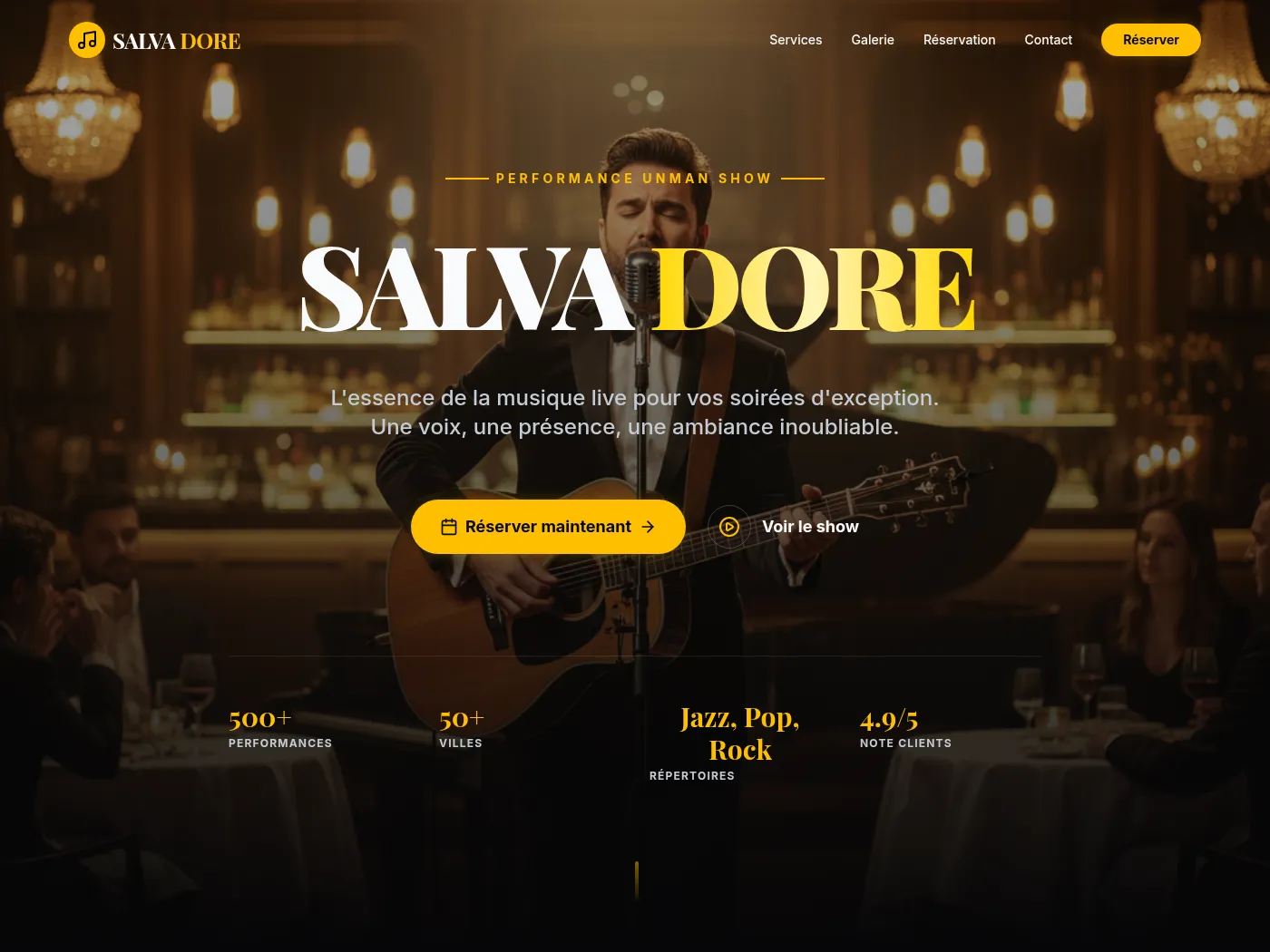 SALVA DORE Musician Site