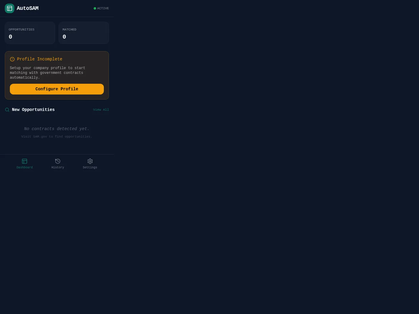 AutoSAM Contract Applier