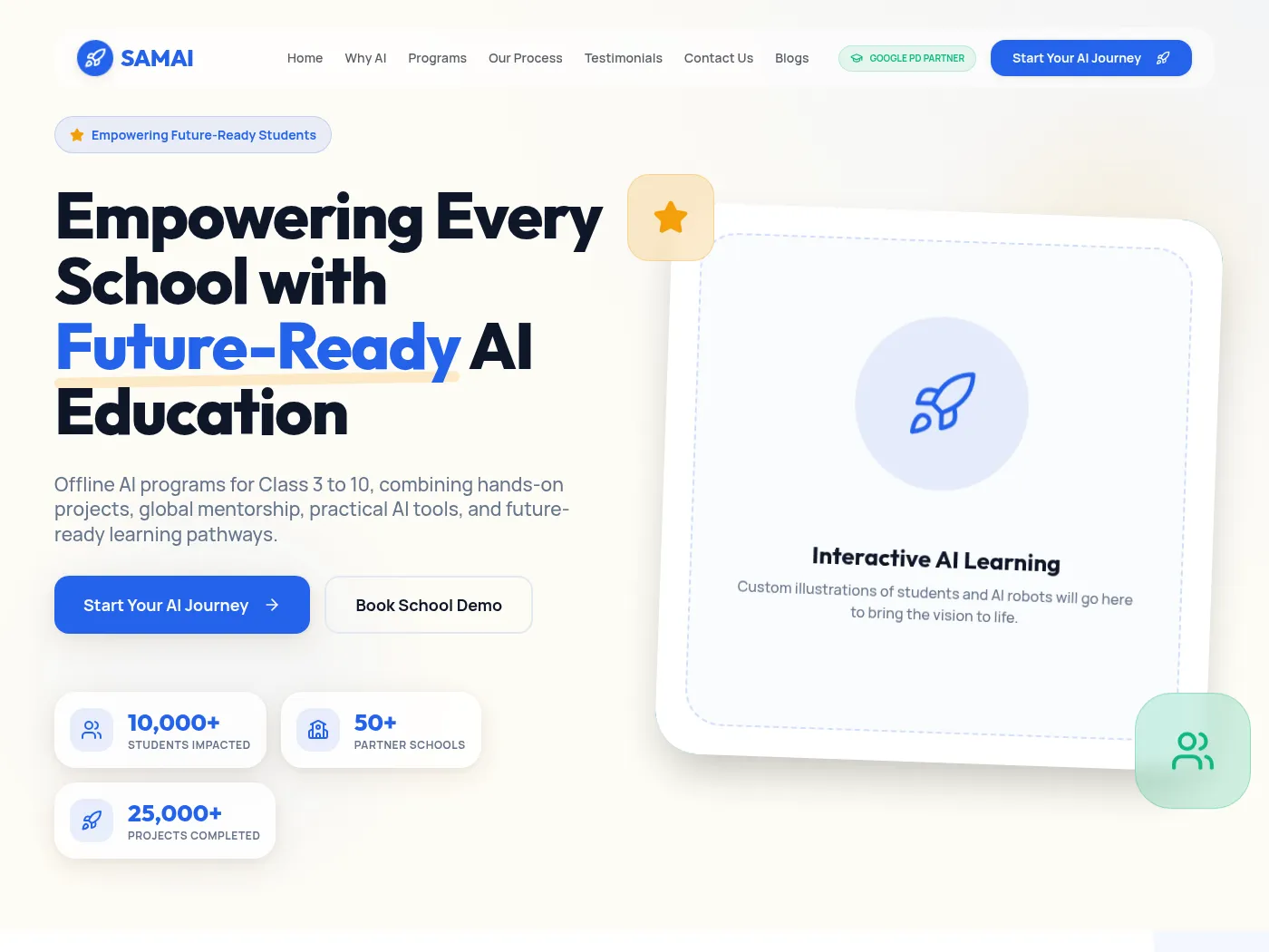 Samai School Website