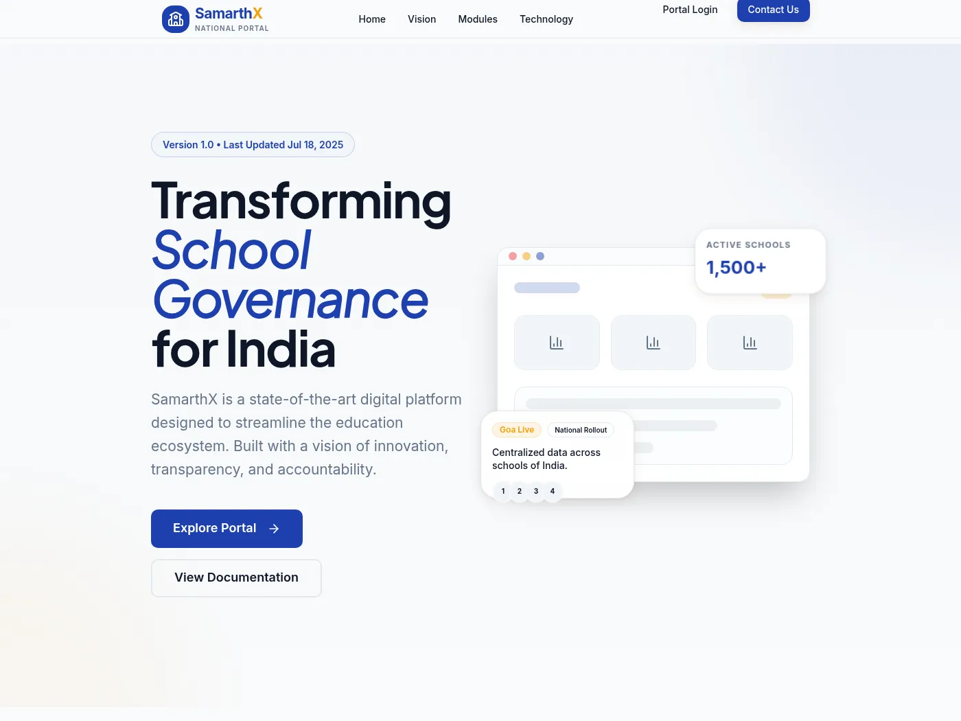 SamarthX National Portal