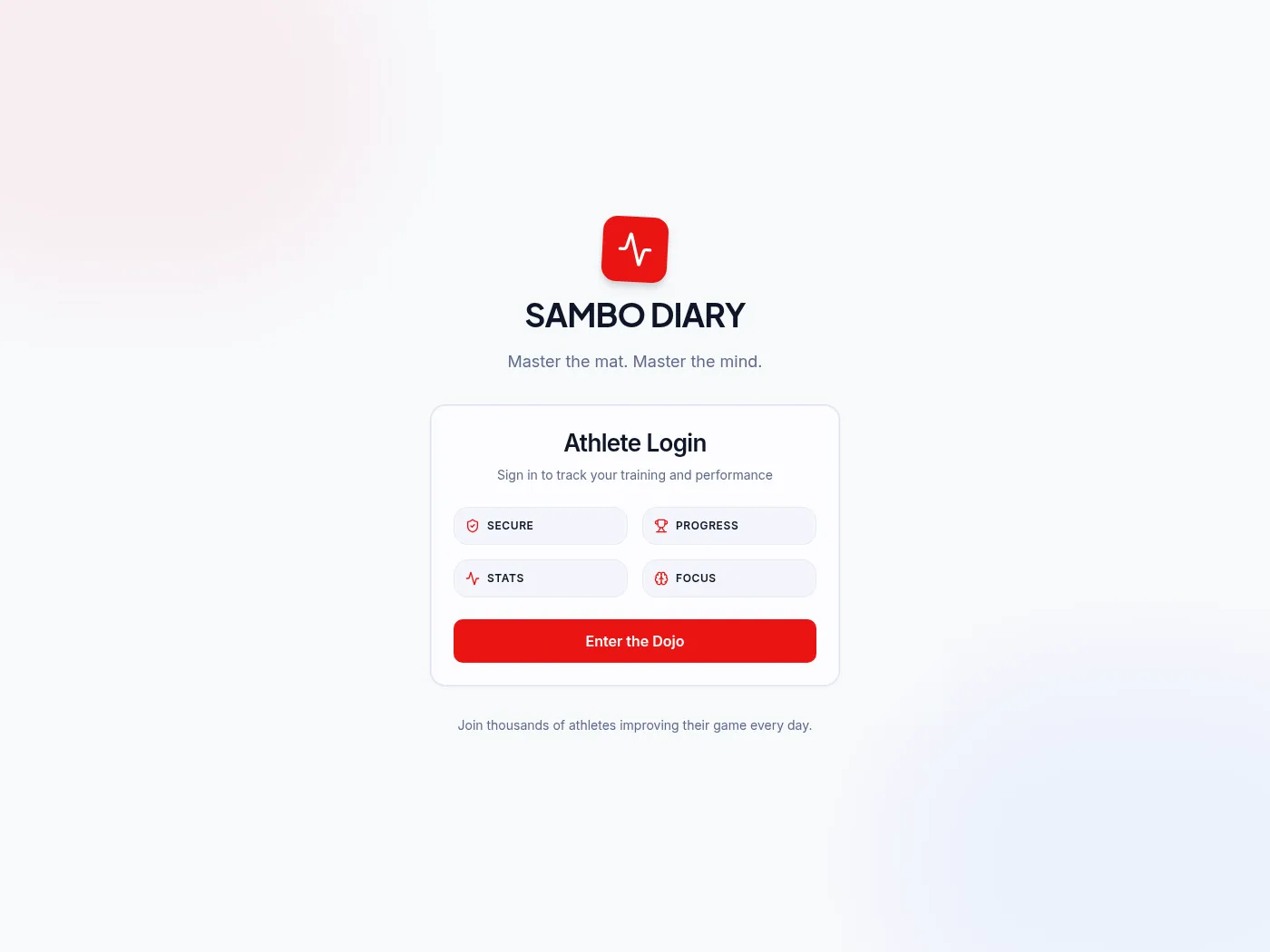 Sambo Sports Diary
