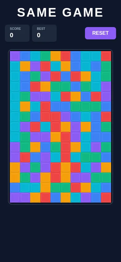 Same Game Mobile